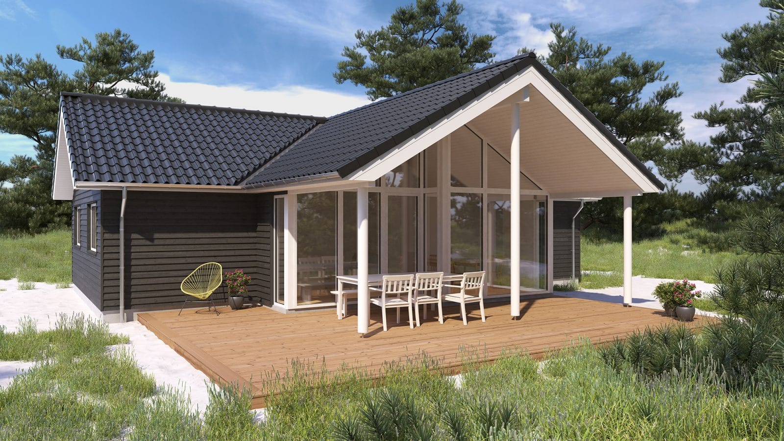 Byg et klassisk sommerhus - Skanlux Classic sommerhuse